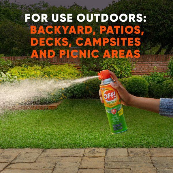OFF! Backyard Outdoor Fogger, Bug Repellent Fog for Mosquitoes, Flies ...