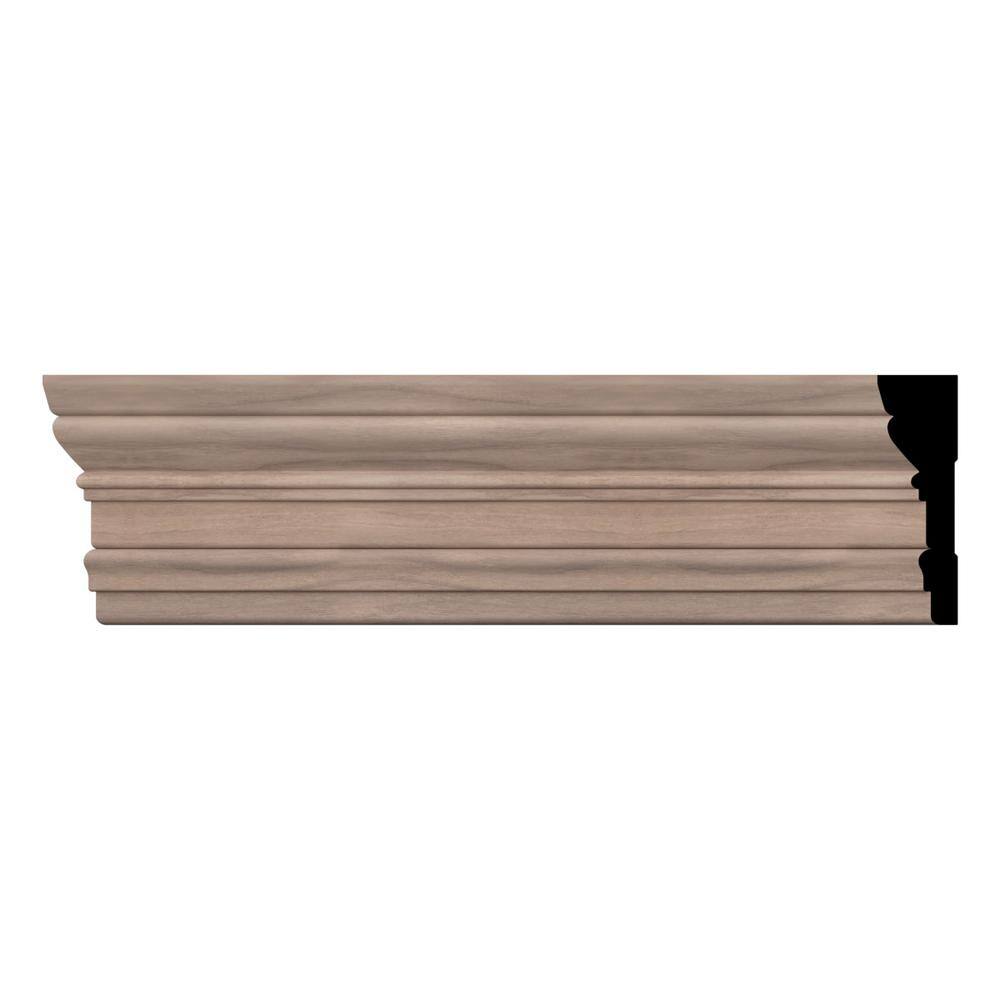 Ekena Millwork WM318 0.88 in. D x 3.25 in. W x 96 in. L Wood (Walnut ...