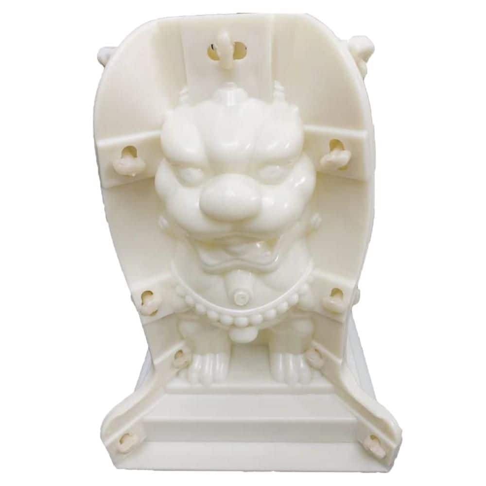 KIWDZFU Concrete Garden Statue Mold Lion Shape ABS Cement Mold for ...