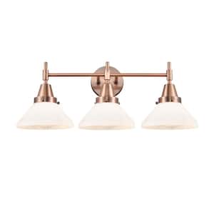 Innovations Ballston Urban 24 in. 2-Light Antique Copper Vanity Light ...