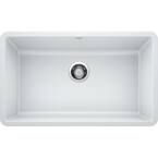 Blanco PRECIS Undermount Granite Composite 30 in. Single Bowl Kitchen ...