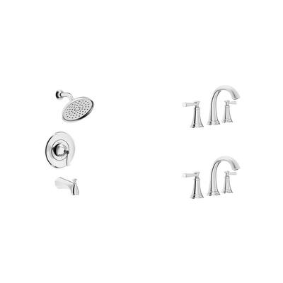 American Standard Rumson Single-Hole Bathroom Faucet and Single-Handle ...