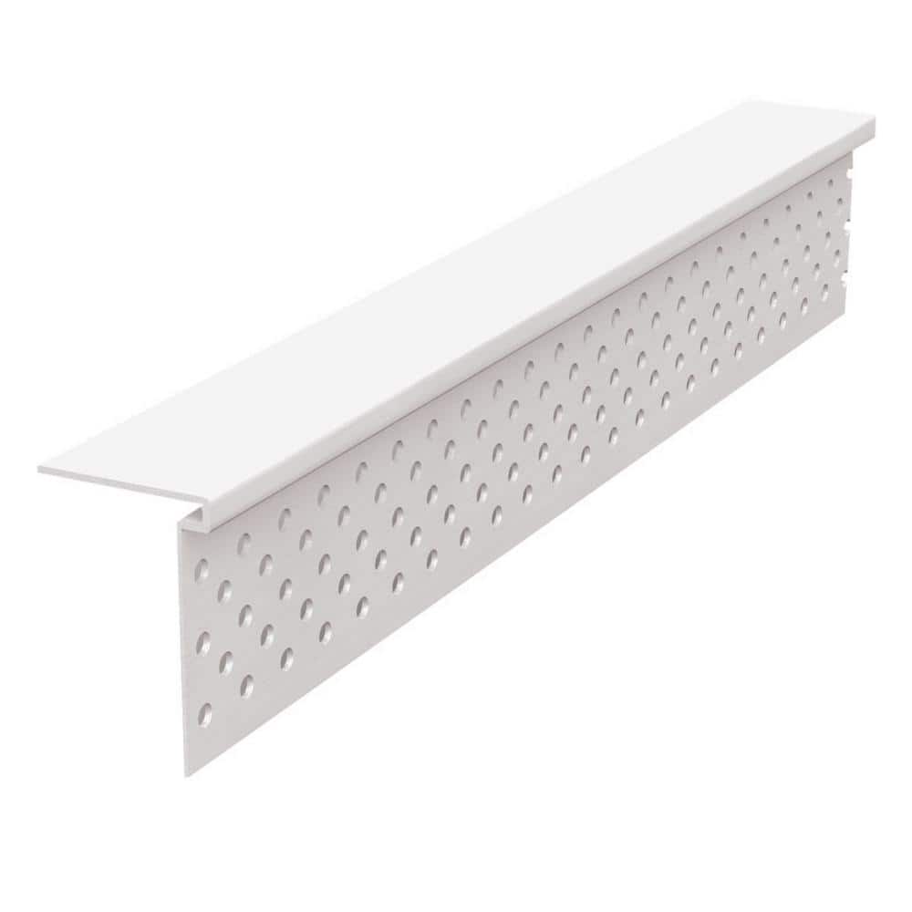 ClarkDietrich 1/2 in. x 8 ft. Vinyl L-Bead 94179 - The Home Depot