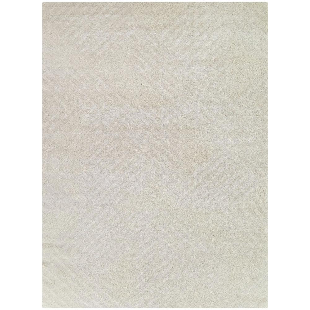 BALTA Deane Cream 8 ft. x 10 ft. Striped Area Rug 3116739 - The Home Depot