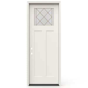 Masonite MProtect 36 in. x 80 in. Craftsman Right-Hand Double Water ...