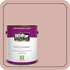 BEHR PREMIUM PLUS 8 oz. #S170-3 Castilian Pink Flat Interior/Exterior ...