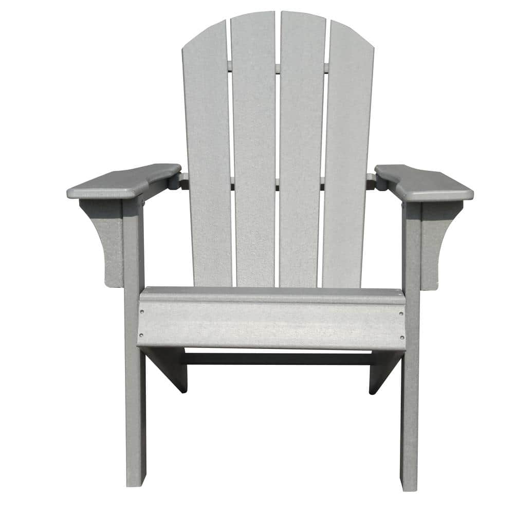 Grey Plastic Adirondack Chairsnull