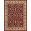 Tayse Rugs Sensation Border Red 5 ft. x 8 ft. Indoor Area Rug SNS4810 ...
