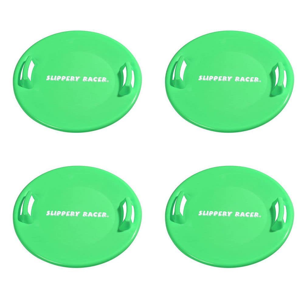 Slippery Racer Downhill Pro Adults and Kids Saucer Disc Snow Sled ...