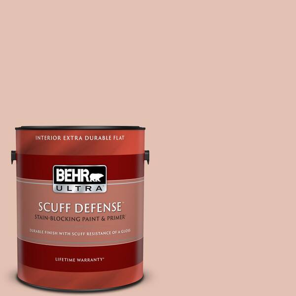 BEHR ULTRA 1 gal. #S180-2 Sunwashed Brick Extra Durable Flat Interior ...