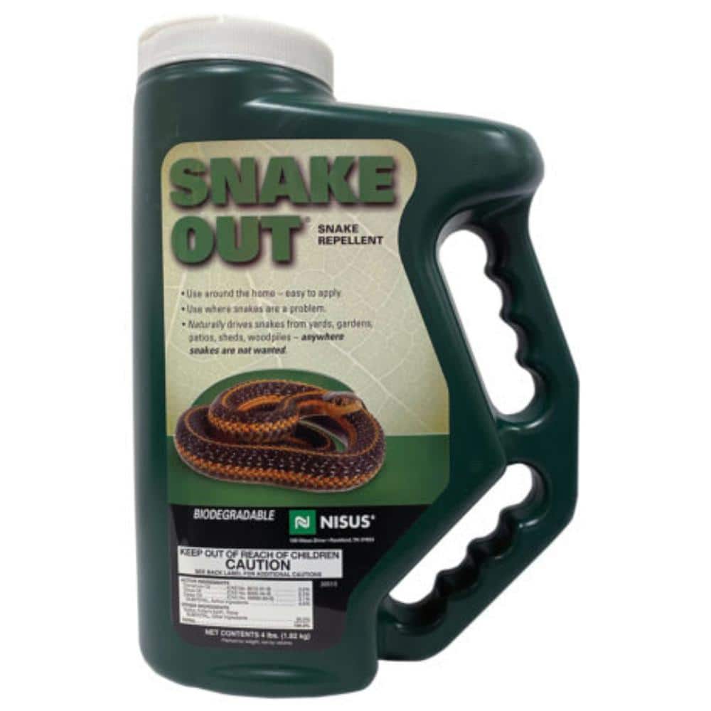 NISUS Snake Out Snake Repellent 4_Pound SnakeOut4lb - The Home Depot