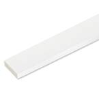 Veranda 3/4 in. x 5-1/2 in. x 12 ft. White PVC Trim HDTBSM010612 - The ...