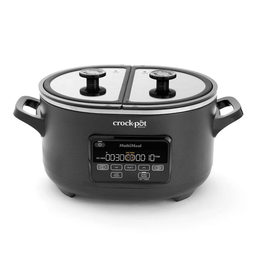 Reviews for Crock-Pot 3.7 qt. Speckled Black Slow Cooker with Multi ...