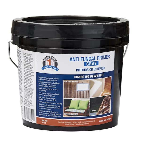 1 Shot 1 gal. Gray Anti-Fungal Primer 1S-AFPRIME - The Home Depot