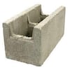 16 in. x 8 in. x 8 in. Normal Weight K.O. Bond Beam Concrete Block ...