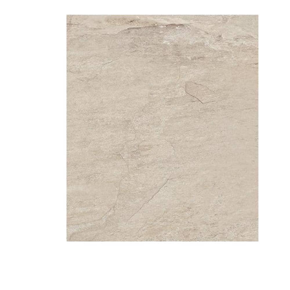 Desert Outdoor Beige/Glazed Textured 18 in. x 18 in. Porcelain Floor ...