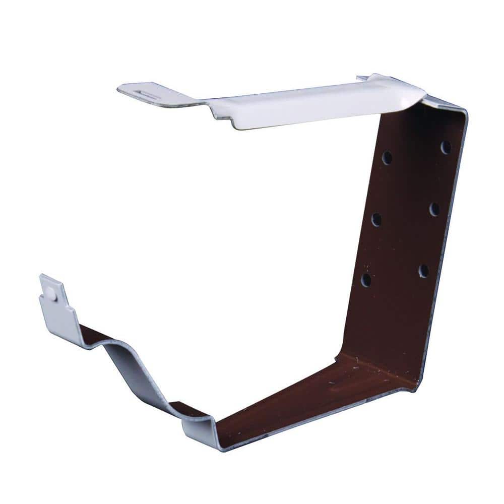 Spectra Pro Select 5 in. HD White Aluminum Fascia Bracket (4-Piece par ...