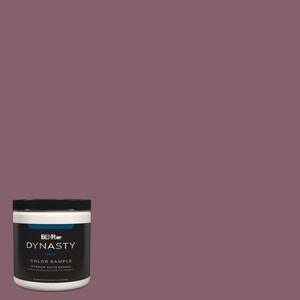 BEHR PREMIUM PLUS 8 oz. #BIC-35 Vintage Plum Satin Enamel Interior ...