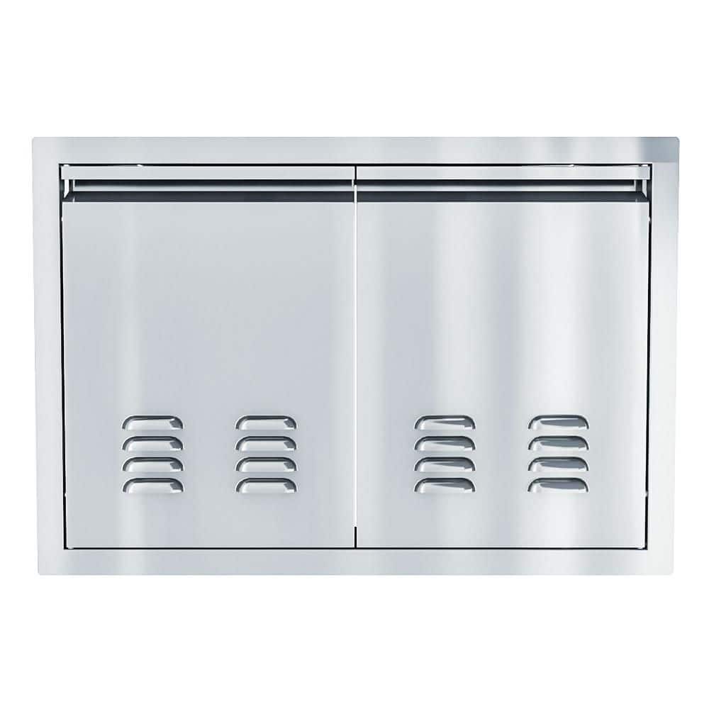 Sunstone Aruba 30 in. Stainless Steel 2-Doors Vented Access Door Unit ...