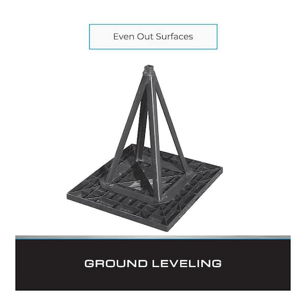 Tie Down 24 in. x 24 in. plastic ABS Foundation Pad 4-Pack 59303L-4 ...