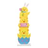 Glitzhome 30 in. H Easter Wooden Stacked Chicks Porch Décor (KD ...