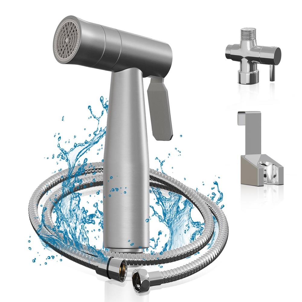 DELUXE DL LIVING DeluxeSpa Dual-Function Stainless Steel Handheld Bidet ...