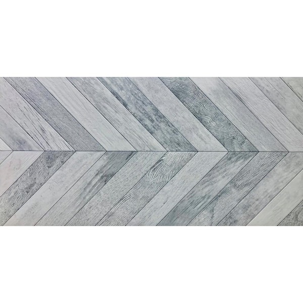 EMSER TILE Velocity Force Matte 17.4 in. x 35.04 in. Porcelain Floor ...