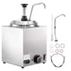 VEVOR Cheese Dispenser with Pump 2.4 Qt. Capacity Cheese Warmer 650W ...