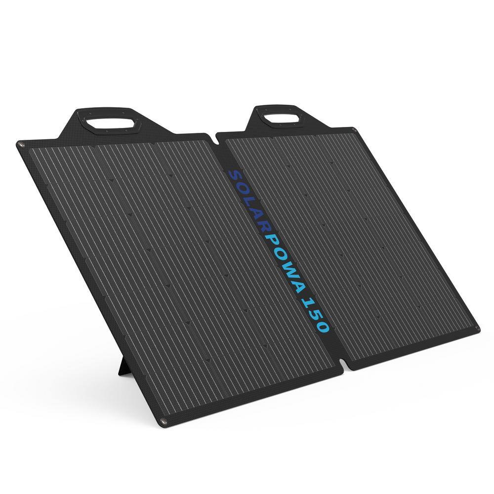 BigBlue 150-Watt ETFE Portable Solar Panel, Foldable Battery Charger ...
