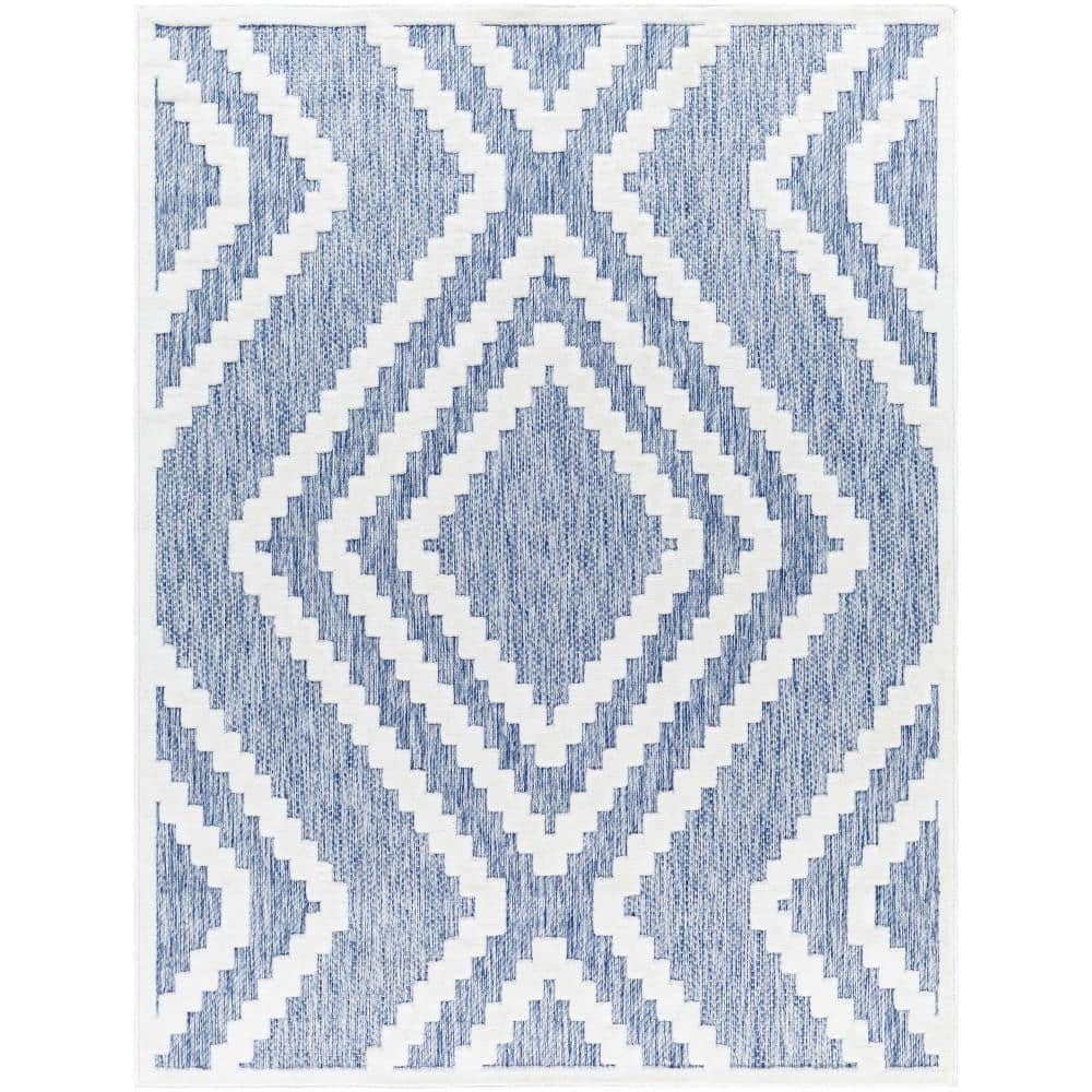 Artistic Weavers San Diego Gray Moroccan 5 ft. x 7 ft. Indoor/Outdoor ...