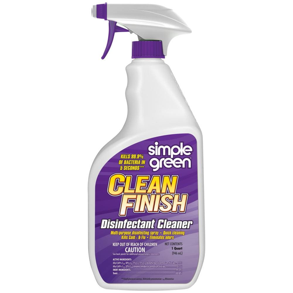 Simple Green 32 oz. Clean Finish Disinfectant Cleaner 2810001201032 ...