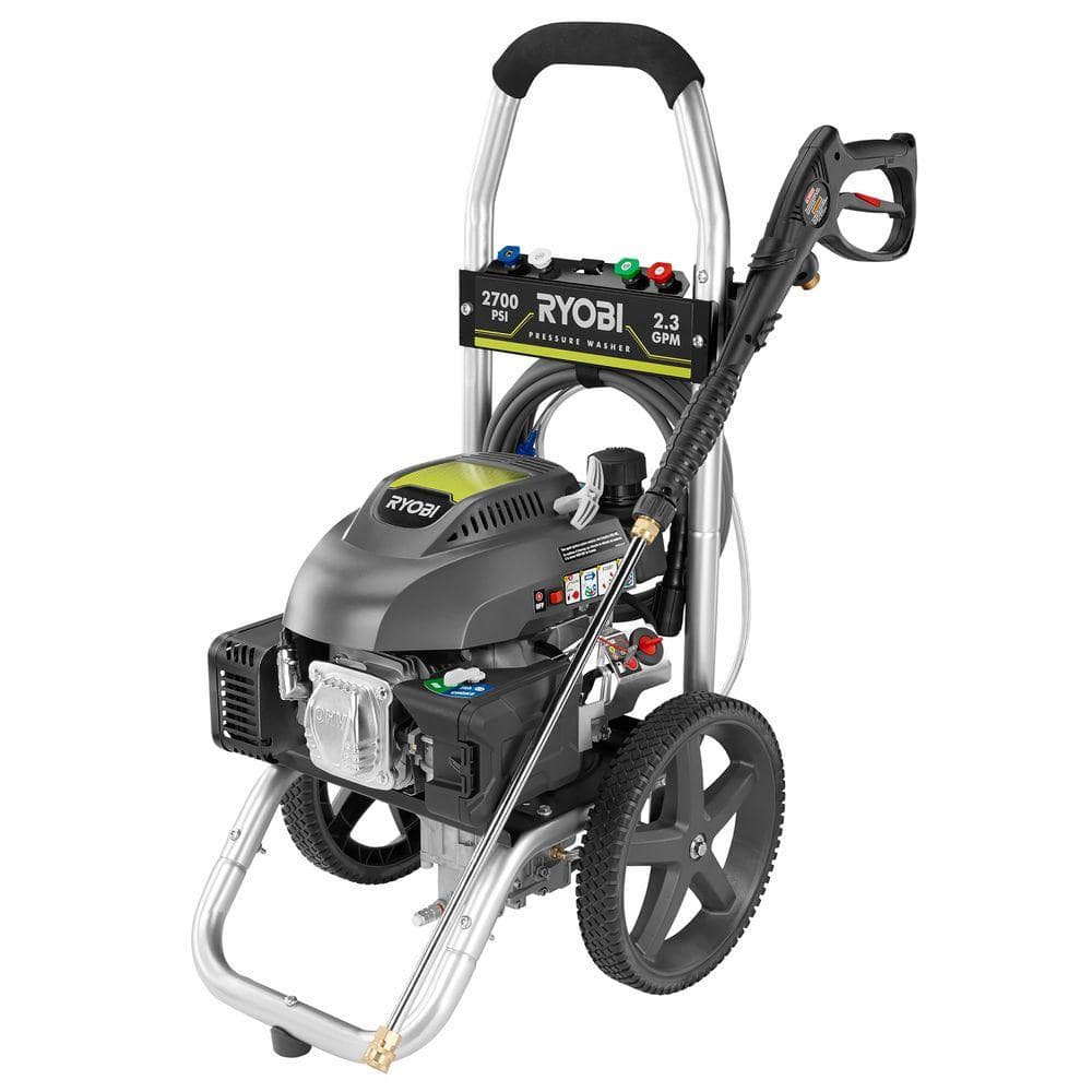 RYOBI 2700-PSI 2.3-GPM Gas Pressure Washer RY802700 - The Home Depot