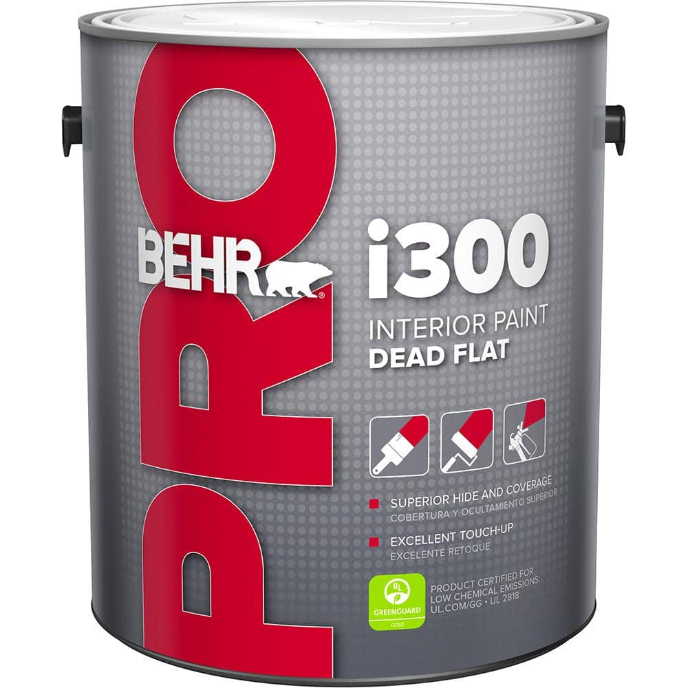 BEHR PRO i300 1 gal. Deep Base Flat Interior Paint PR31301 - The Home Depot
