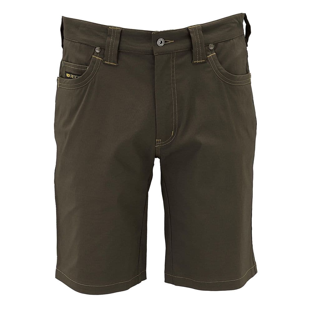 DEWALT Madison Stretch Men's 34 in. Bark Rayon/Nylon/Elastane Work ...