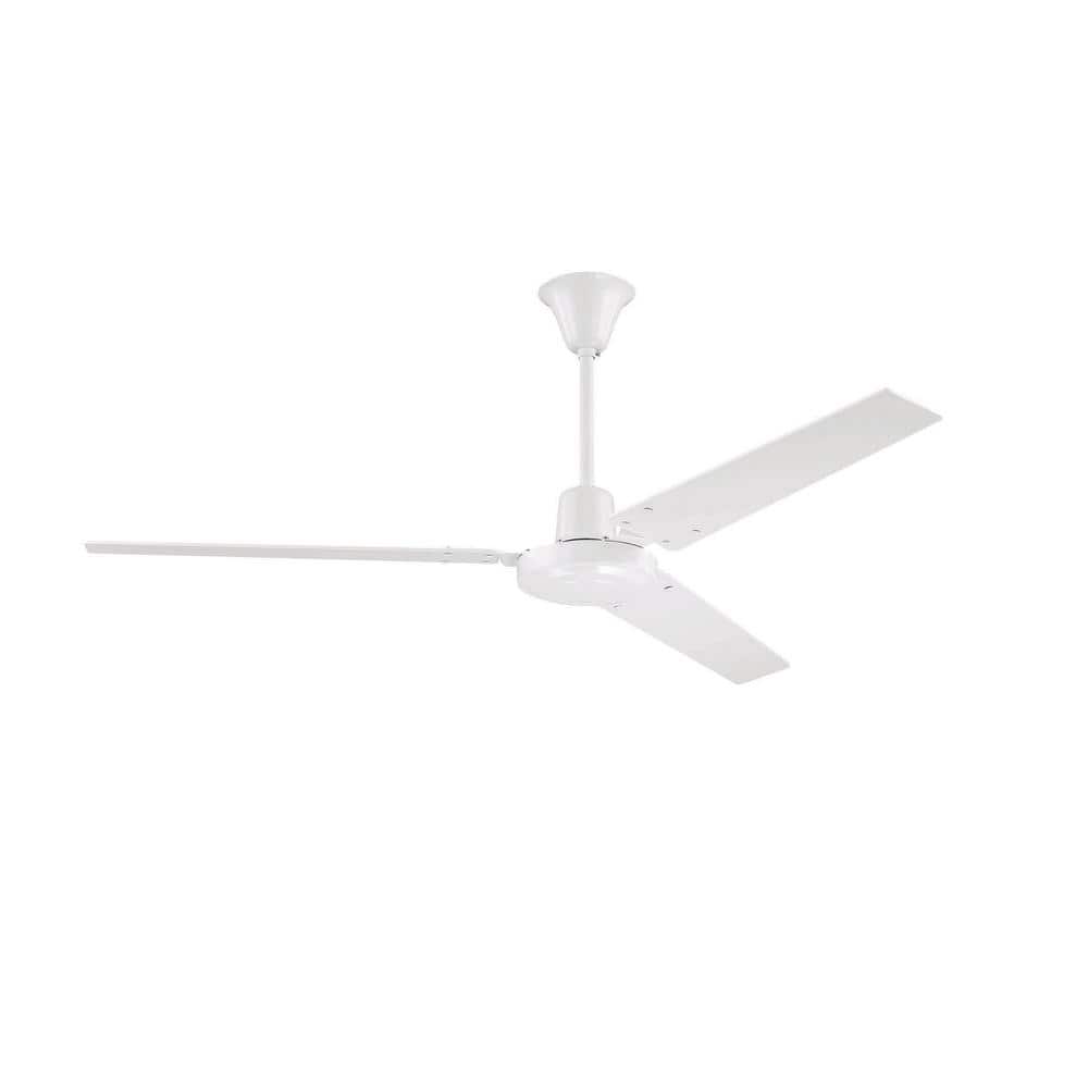 CRAFTMADE Utility 56 in. Downrod Mount Heavy-Duty, 4-Speed Motor ...