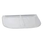 Rockwell 42 in. x 23 in. x 24 in. Grey Composite Window Well WCG-422324 ...