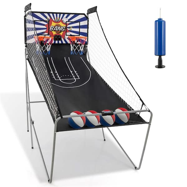 Costway White 81 in. Basketball Stand (5-Pack) HCST00025 - The Home Depot