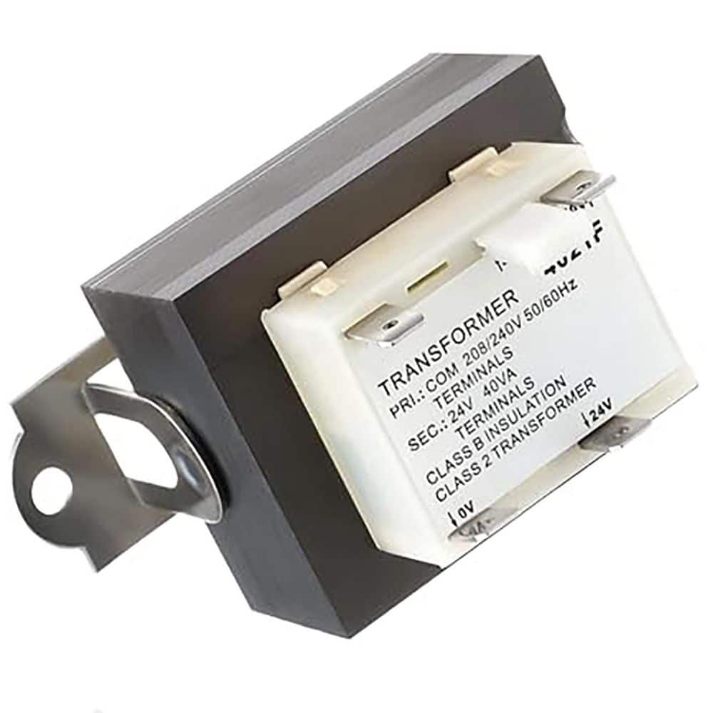 240V to 24V 40VA Transformer for Furnace, 208/240 Volt to 24 Volt 24VAC Class 2 Control HVAC ...