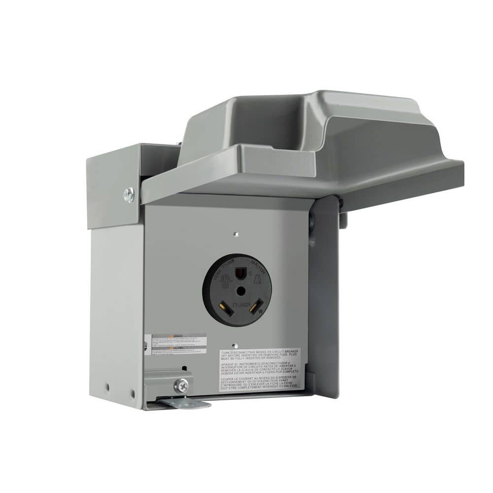 Power Sentry 30 Amp Temporary Power RV Outlet AD30PB - The Home Depot