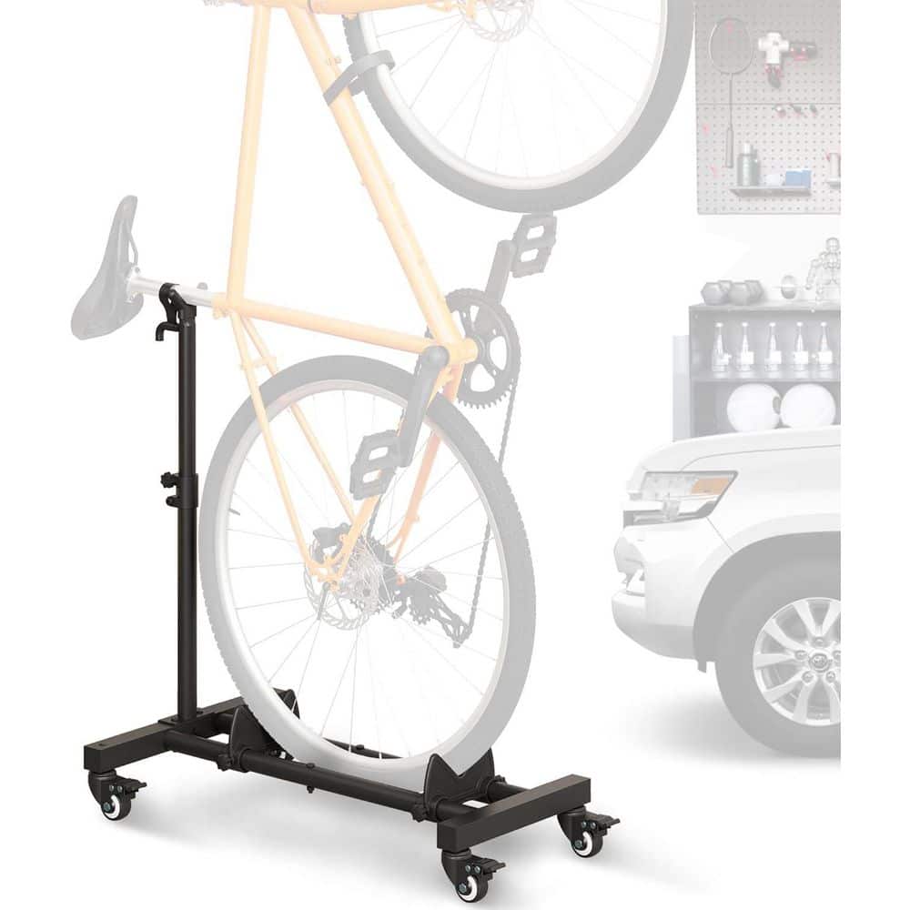 Sttoraboks 55 lbs Capacity Vertical Bike Stand Freestanding Indoor Bike ...