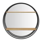 StyleWell 29 in. H x 15 in. W x 6 in. D Silver Metal Wall-Mount ...