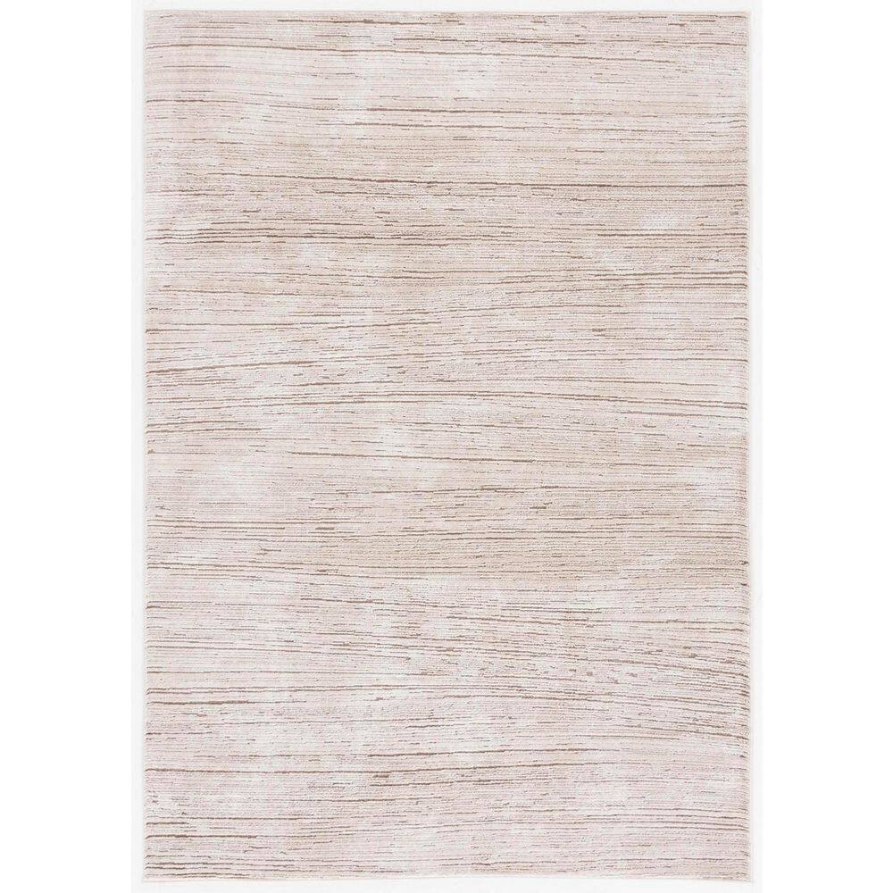 SAFAVIEH Whisper 8 ft. x 10 ft. Beige/Dark Beige Distressed Striped ...