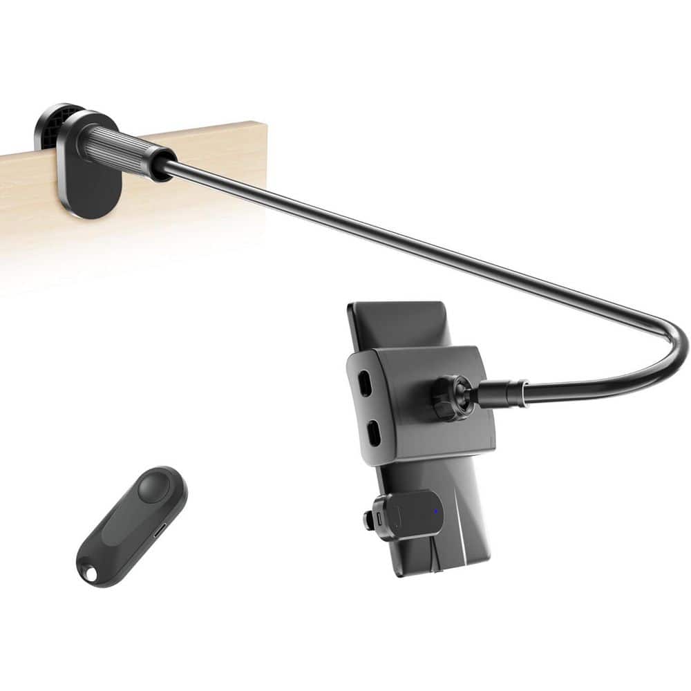 Lukyamzn Gooseneck Tablet Holder Lazy Arm Stand for Kindle Reading in ...