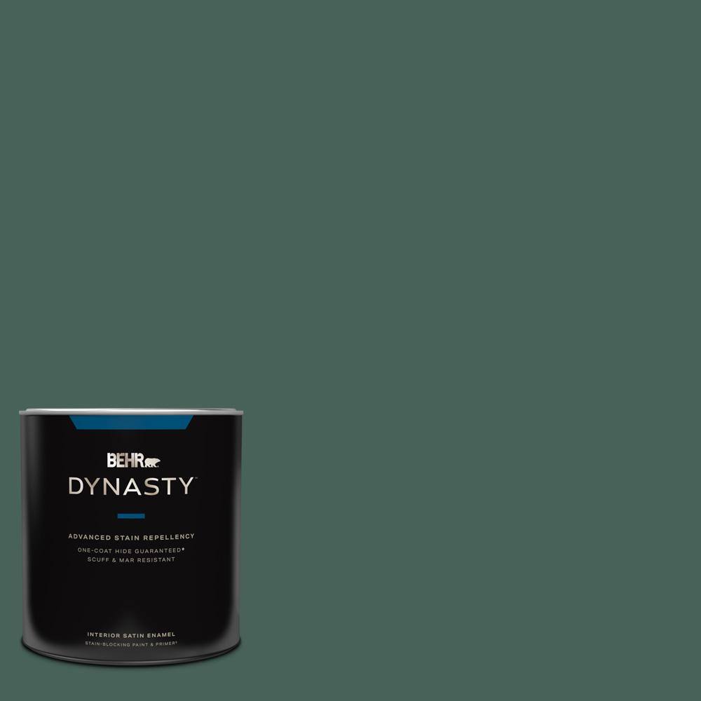 BEHR DYNASTY 1 qt. #T18-20 Equilibrium Satin Enamel Interior Stain ...