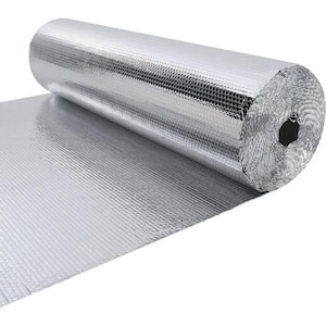 24 in. x 10 ft. Radiant Barrier Double Reflective Insulation with 72 ...