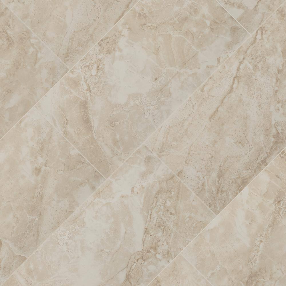 Buy Cancun Beige 12 in. x 24 in. Matte Ceramic Floor and Wall Tile (16 ...