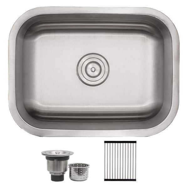 S STRICTLY KITCHEN + BATH Strictly Kitchen and Bath 23 in. Undermount ...