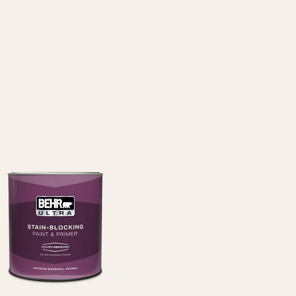 BEHR ULTRA 1 qt. #W-B-200 Popped Corn Extra Durable Eggshell Enamel ...