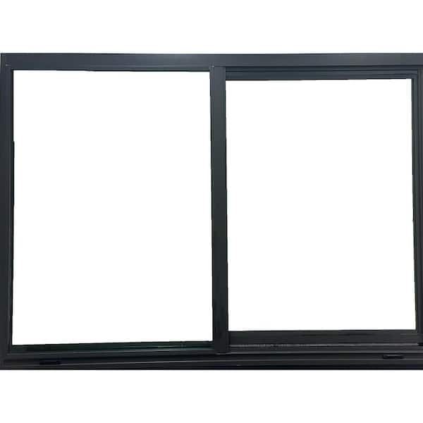 ASSURA 6900 Series 37In x 38. 375In XO Bronze Sliding Aluminum Window 5 ...