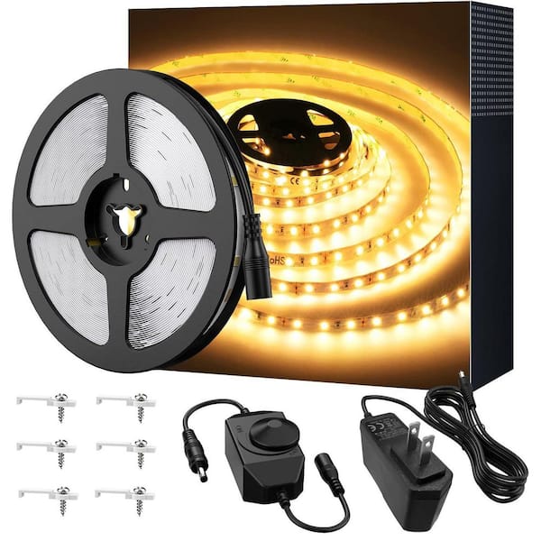 Reviews for BeamBox 16.4 ft. 12V Integrated LED Warm White 3000K Strip ...